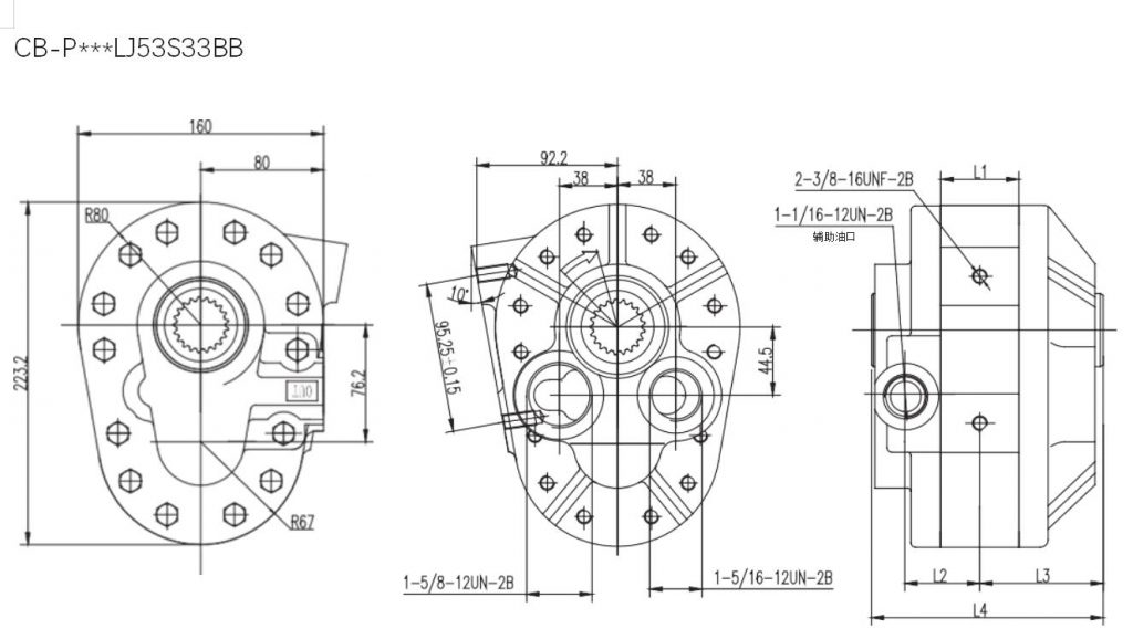 PTO Gear Pump - GuoRui