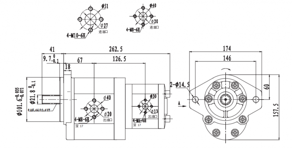3/2ADPF齿轮泵 - 国瑞液压
